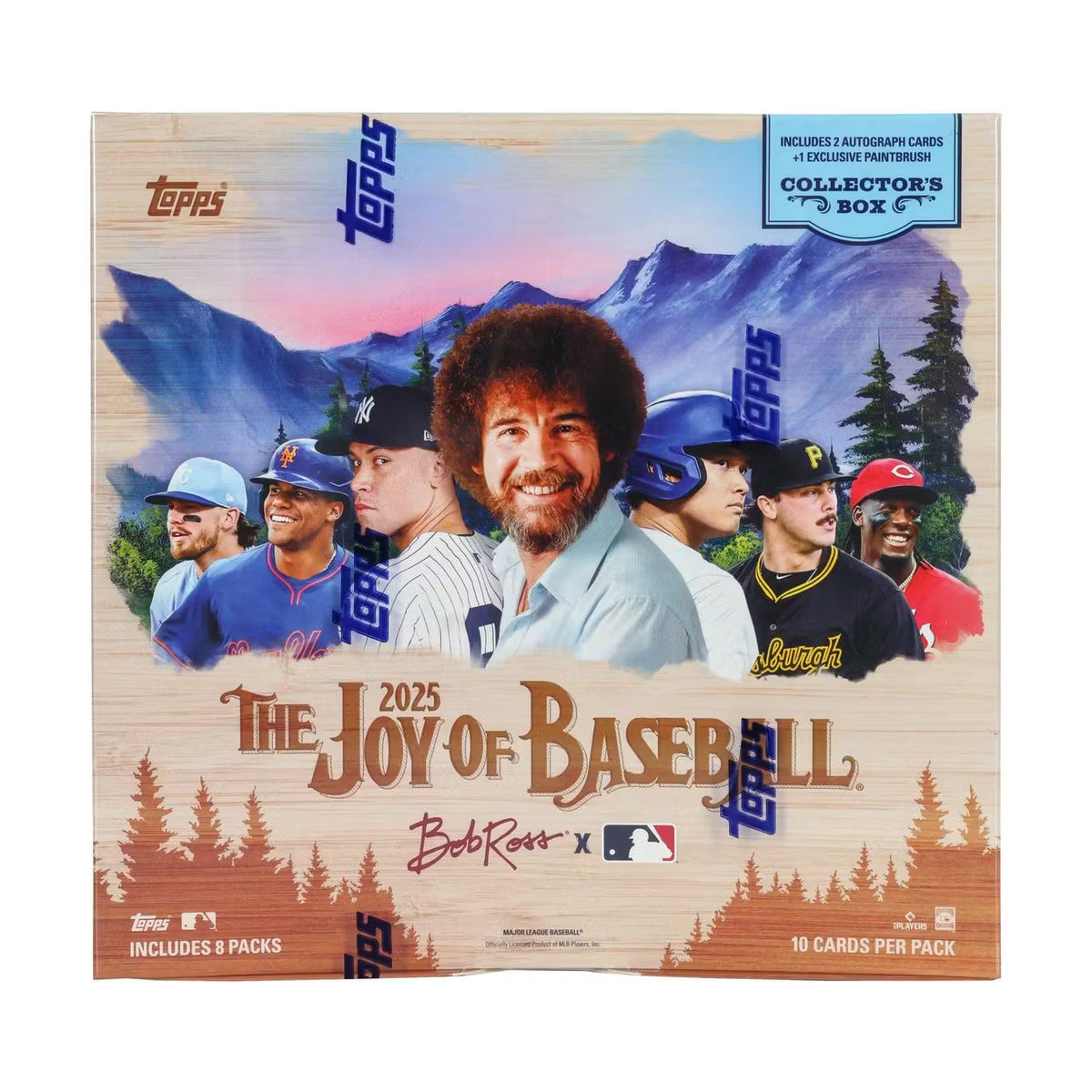 2025 Topps x Bob Ross The Joy of Baseball Collectors Edition Trading C ...